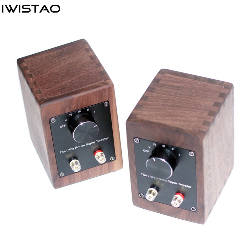Aluminum Ribbon-Type External Super Tweeter 1 Piece in Exquisite Walnut ...