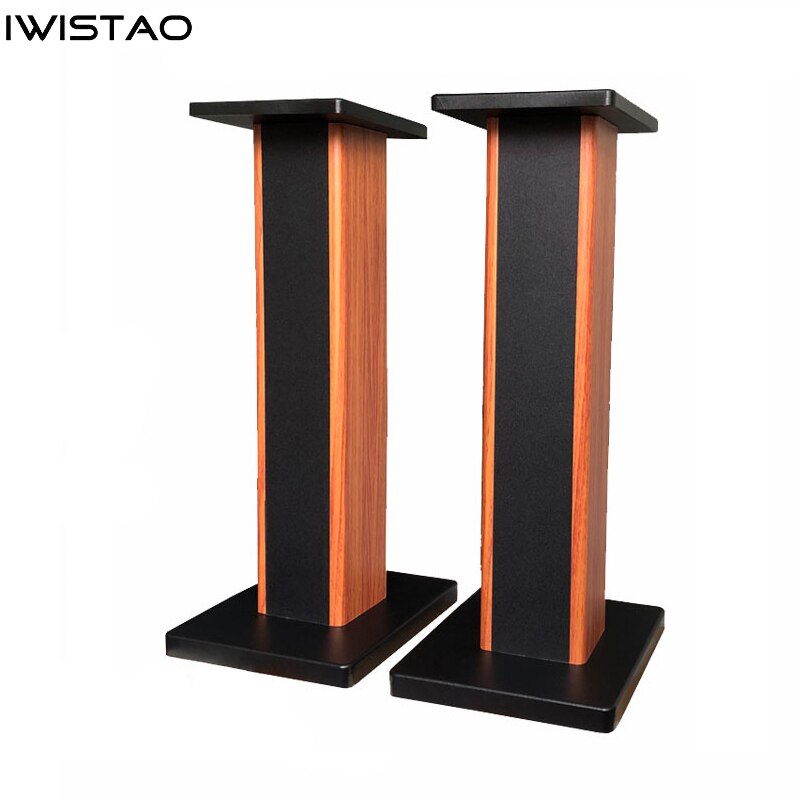 IWISTAO Speaker Stand High Density Board Household HIFI Bookshelf Full ...