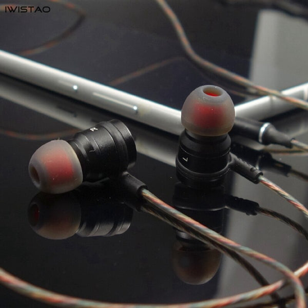 HIFI In-ear Style Coil-iron Headphone Low Frequency Shock 3.5mm Jack 32 ...