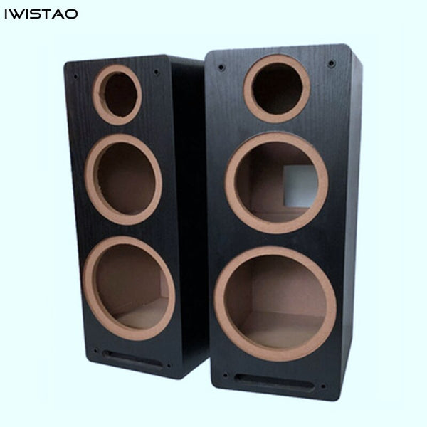 IWISTAO 1 PC 3 Way Speaker Empty Cabinet 8 Inch Passive Enclosure Wood ...