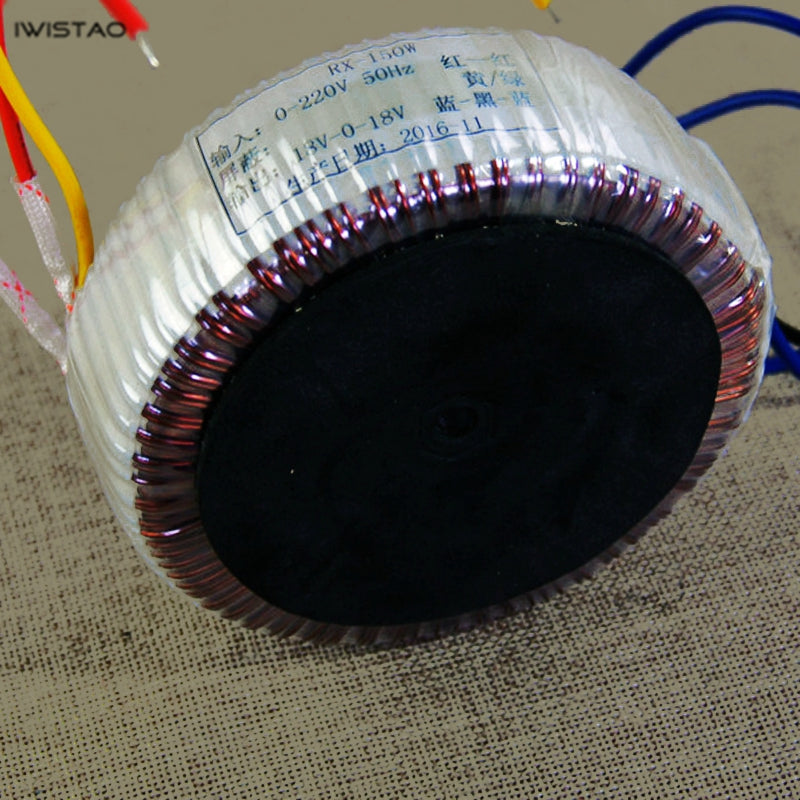 IWISTAO 150W HIFI Amplifier Dedicated Toroidal Transformer Double 18V ...
