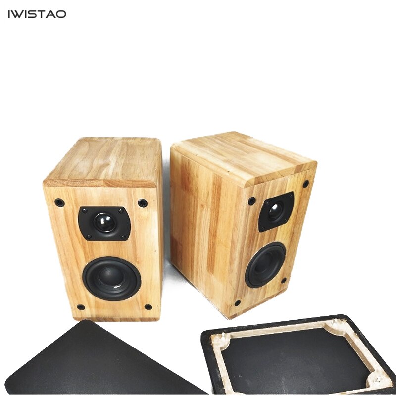 IWISTAO 2 Way HIFI Speaker 3.5 Inch Woofer 1 Inch Tweeter 4 Ohm 50W So ...