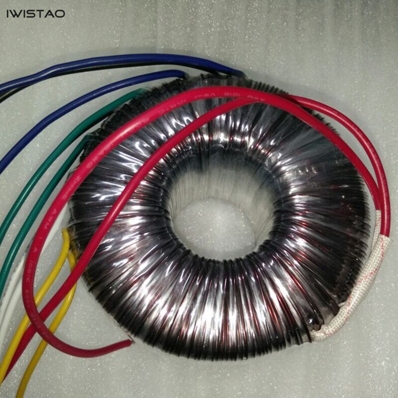 IWISTAO Customized 600W Toroidal Transformer Pure Copper Wire Power ...