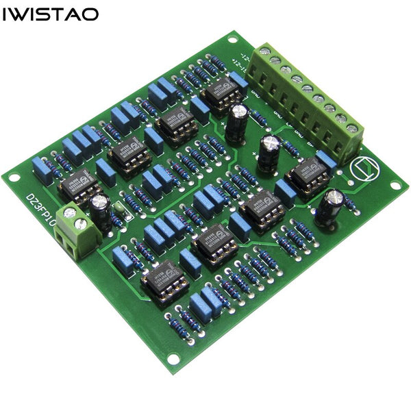 IWISTAO Electronic Frequency Divider 3 Ways Crossover Finished Board ...