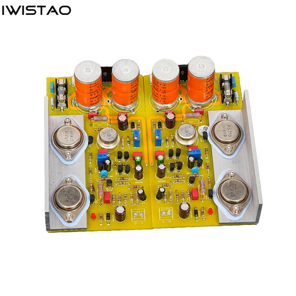 IWISTAO Germanium Transistors Power Amplifier Finished Board 15WX2 Vac ...