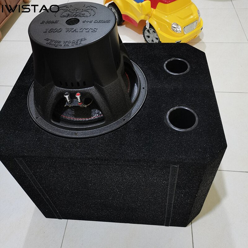 IWISTAO HIFI 8 / 10 / 12 Inch Passive Subwoofer Empty Cabinet Honeycom ...