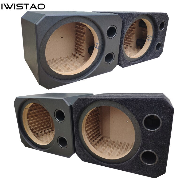 IWISTAO HIFI 8 / 10 / 12 Inch Passive Subwoofer Empty Cabinet Honeycom ...