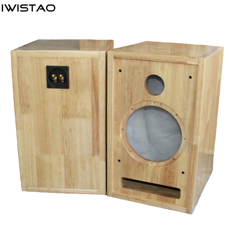 IWISTAO HIFI 5 / 6.5 Inch Full Range Speaker Empty Cabinet Solid Wood ...