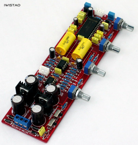 IWISTAO Tone Adjustment Board LM4610 Bass Treble Balance Control ...