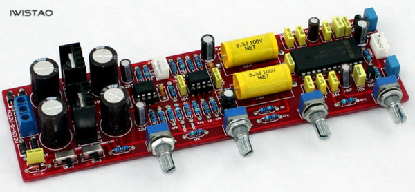 IWISTAO Tone Adjustment Board LM4610 Bass Treble Balance Control ...