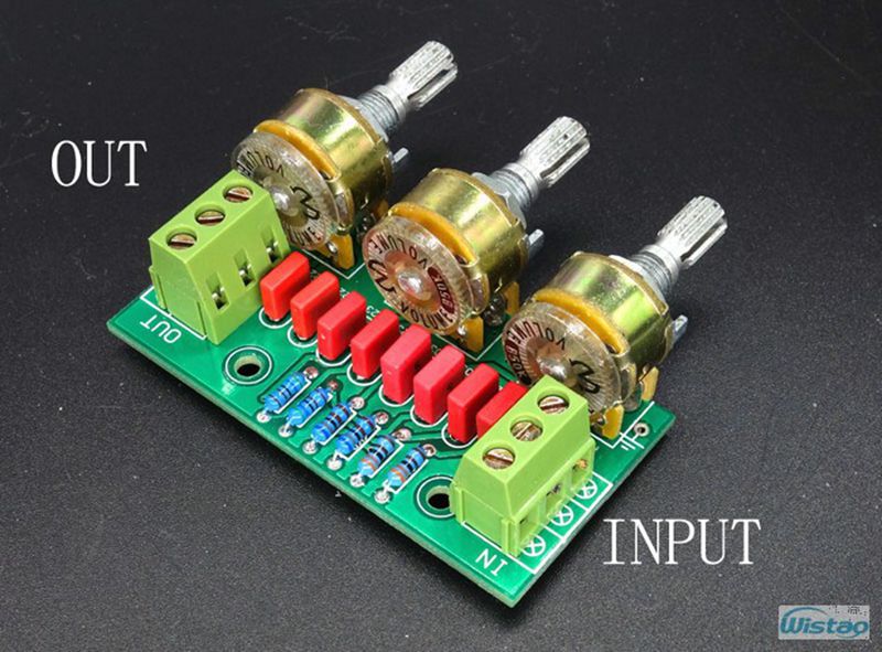 IWISTAO Tone Adjustment Board Bass Treble Volume Adjust HIFI Audio ...