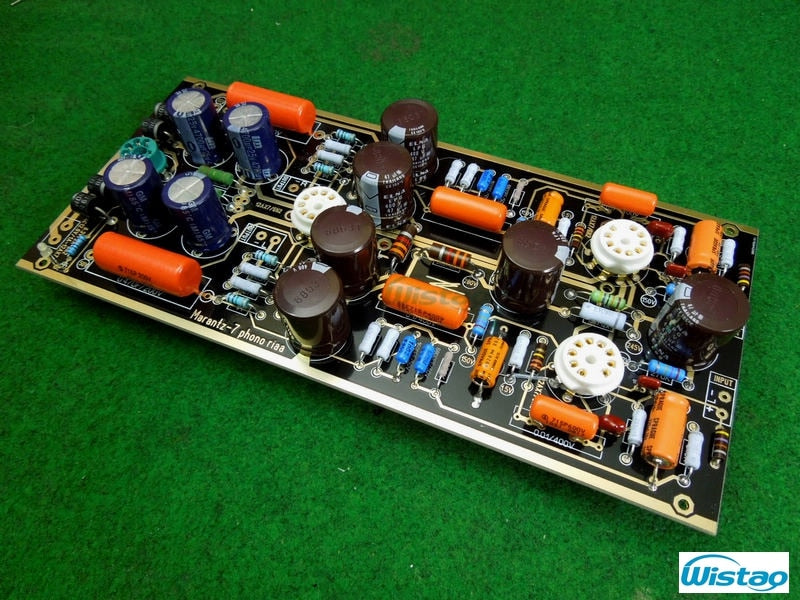 IWISTAO Tube Phono Amp Stage Kit Marantz 7 Turntables RIAA 12AX7 6X4 R ...