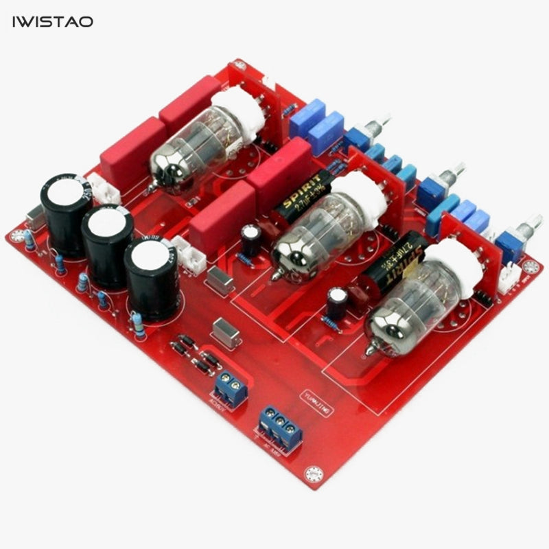 IWISTAO Tube Tone Adjustment Preamp Board 6N1 Bass Treble Control ...