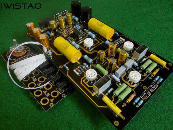 IWISTAO Vacuum Tube Preamplifier Finished Board DIY kit 12AU7 12AX7 6D – IWISTAO HIFI MINIMART