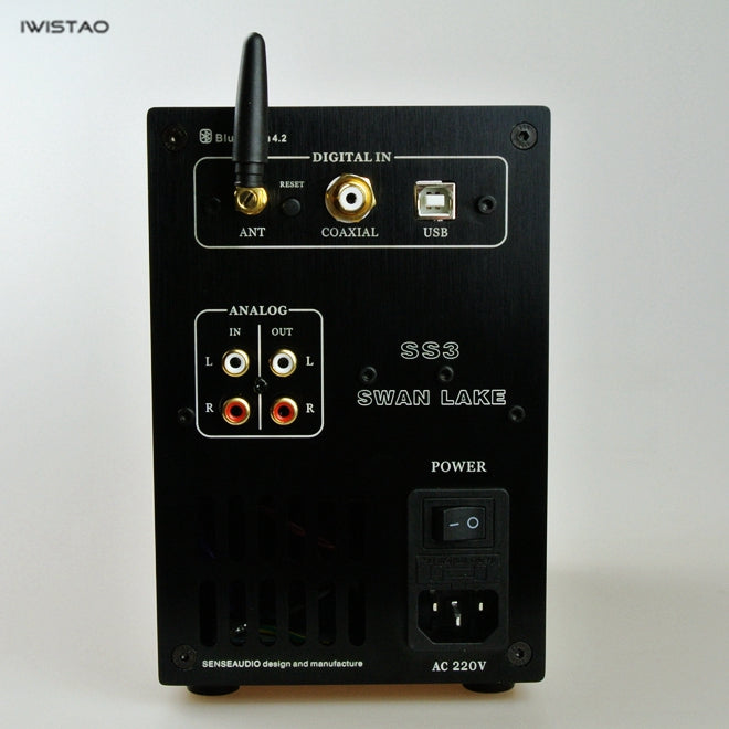 IWISTAO Tube Headphone Amp Decoder 6S6T USB Decoding Bluetooth 4.2 ...