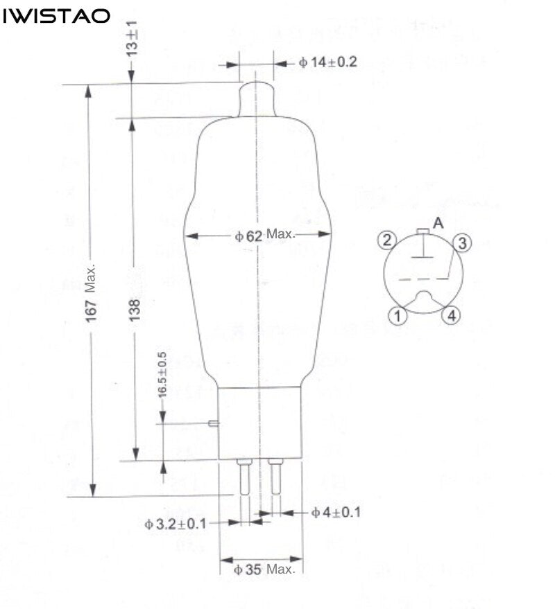 Vacuum Tube 811A Shuguang PSVANE Tube Amplifier Replace 811 FU-811J Hi ...