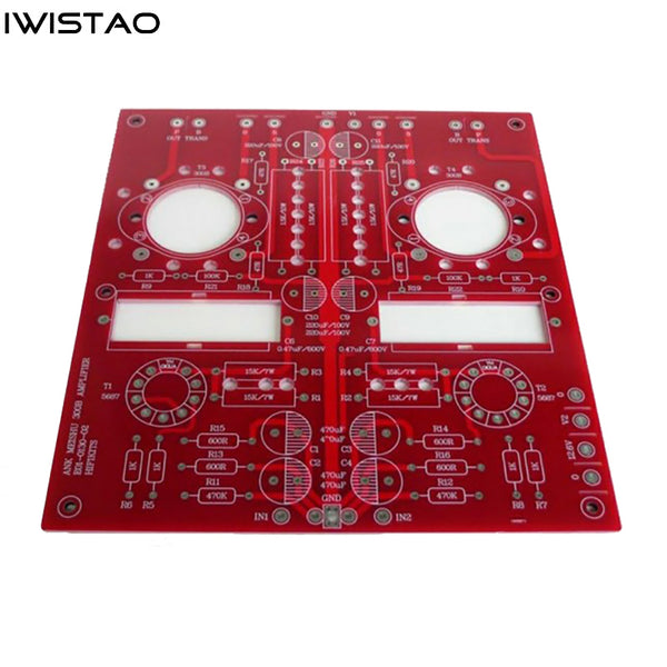 IWISTAO 300B Monoblock Single-ended Power Amplifier Empty PCB 4 PCS Bo ...