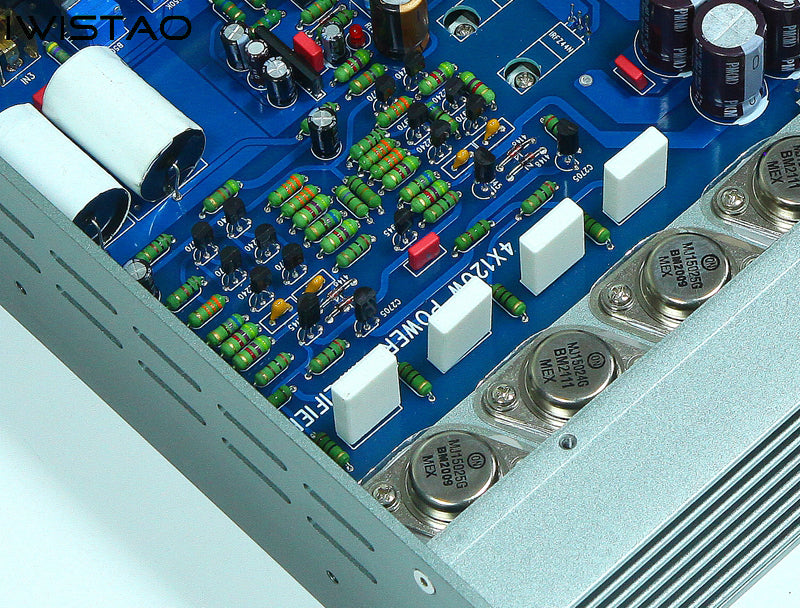 IWISTAO Car Power Amplifier - 4-Channel Audiophile Amplifier Gold Seal ...