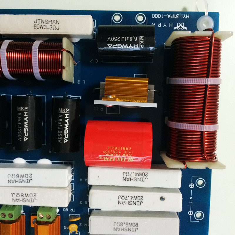 IWISTAO 3 Way Crossover 1000W 0.8KHZ 3.5KHZ Professional for 12/15-inc ...