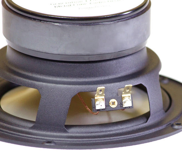Mark HIFI 6.5 Inch Full Range Speaker Unit 1 Pair Metal Cone 8 Ohms 40 ...
