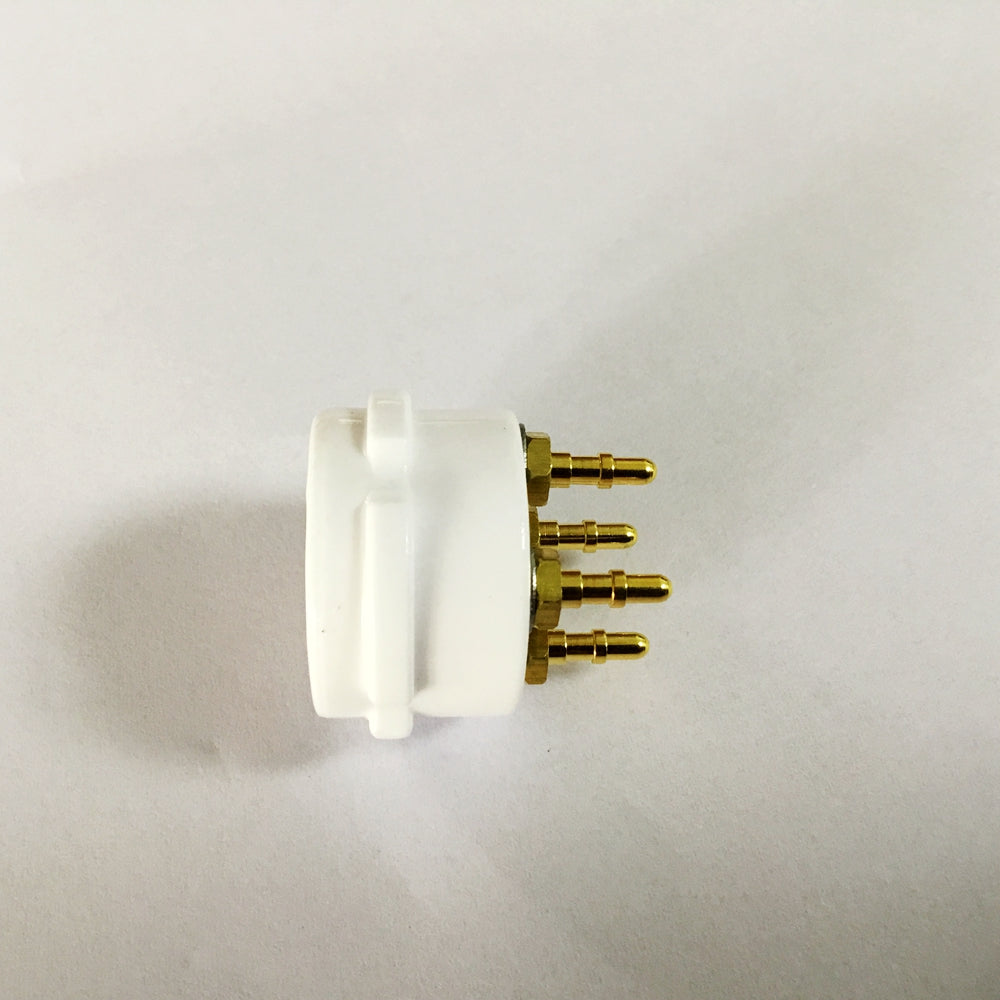 4-pin Gold Plated Vacuum Tube Socket Big Four Pins 2A3 5Z3 6A3 300A ...