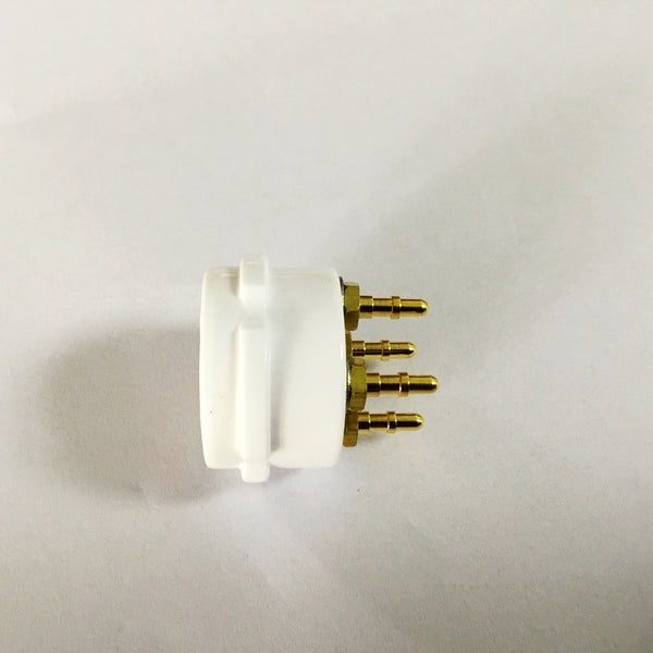 4-pin Gold Plated Vacuum Tube Socket Big Four Pins 2A3 5Z3 6A3 300A ...