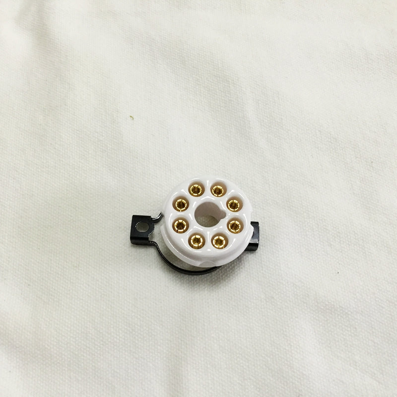 8-pin Gold Plated Vacuum Tube Socket Big Eight Pins KT66 KT88 EL34 ...
