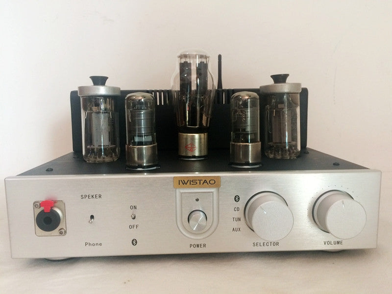 IWISTAO Bluetooth 4.0 Tube Amplifier FU50 Power Stage 2x12W Class A Si – IWISTAO HIFI MINIMART
