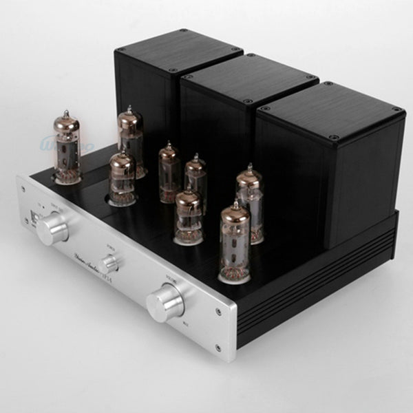 2X12W HIFI Tube Amplifier 6N1 Pre-amplifier 6P1 Pull-Push Amplifier ...